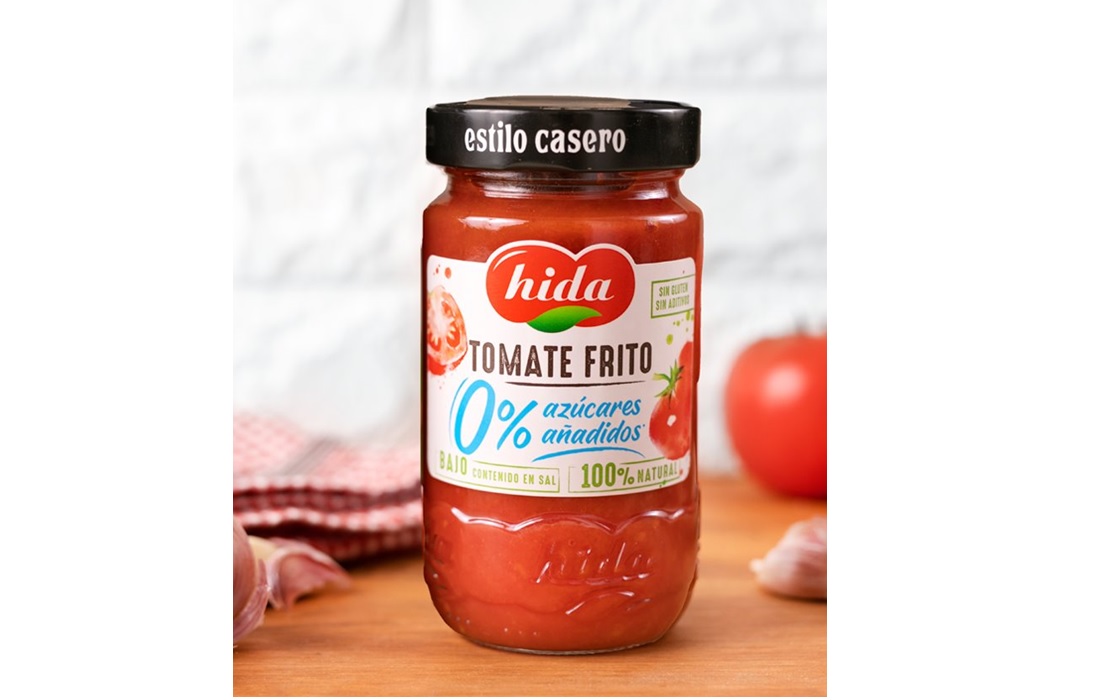 Tomate frito Hida con 0% de azúcares añadidos